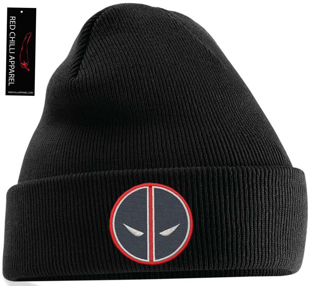 DEADPOOL INSPIRED TURN UP BEANIE HAT | Red Chilli Apparel